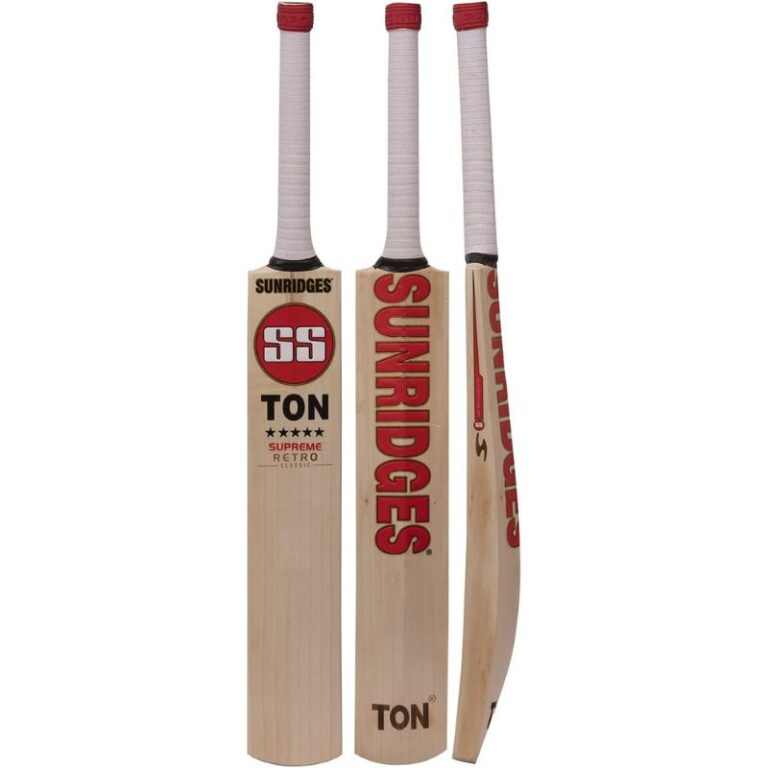 SS English Willow Cricket Bat Retro Classic Supreme – ISPORTS CRICKET